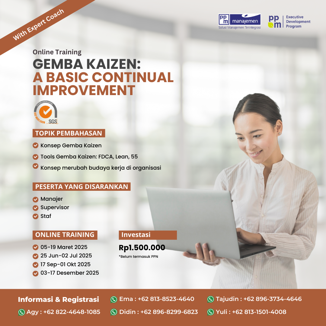 Gemba Kaizen: A Basic Continual Improvement [Online Training] | PBP